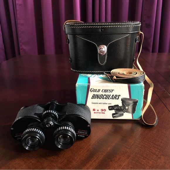 Gold Crest | Cameras, Photo & Video | Vintage Gold Crest Binoculars ...